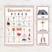 Resurrection Bingo | Sunday School | Easter Bible Bingo | Easter Sunday ...
