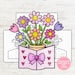Foldable Mother’s Day Card, Printable Activity, Christian Mother’s Day ...