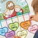 God is Love Hanging Craft | Bible Activity for Kids | Christian Hanging ...