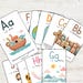ABC Bible Scripture Flash Cards | Christian Alphabet Card Set | Kids ...