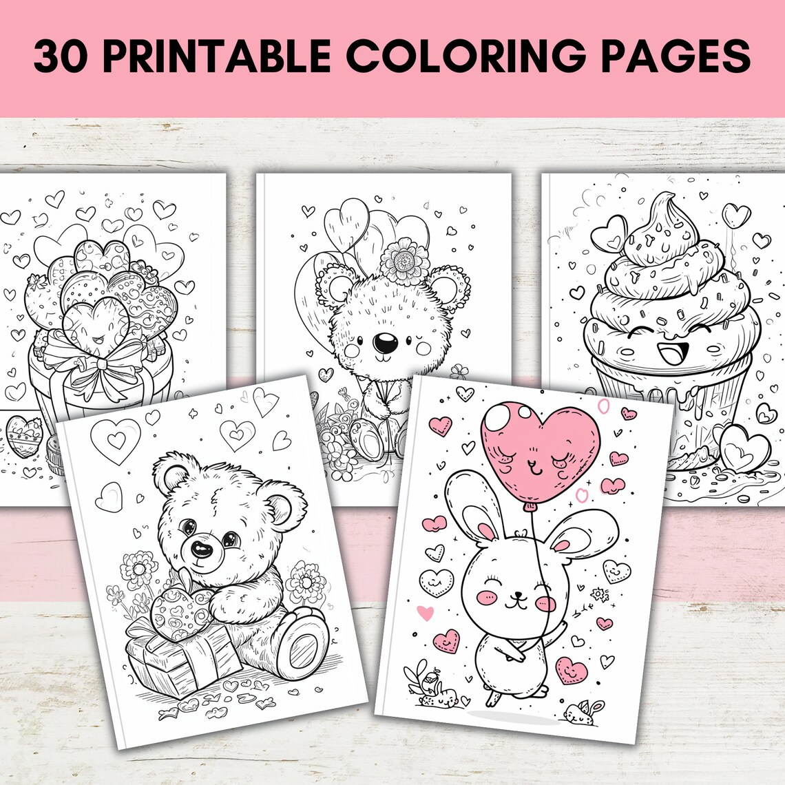 Valentine’s Day Coloring Pages | Coloring Book | Kid’s Coloring Pages ...