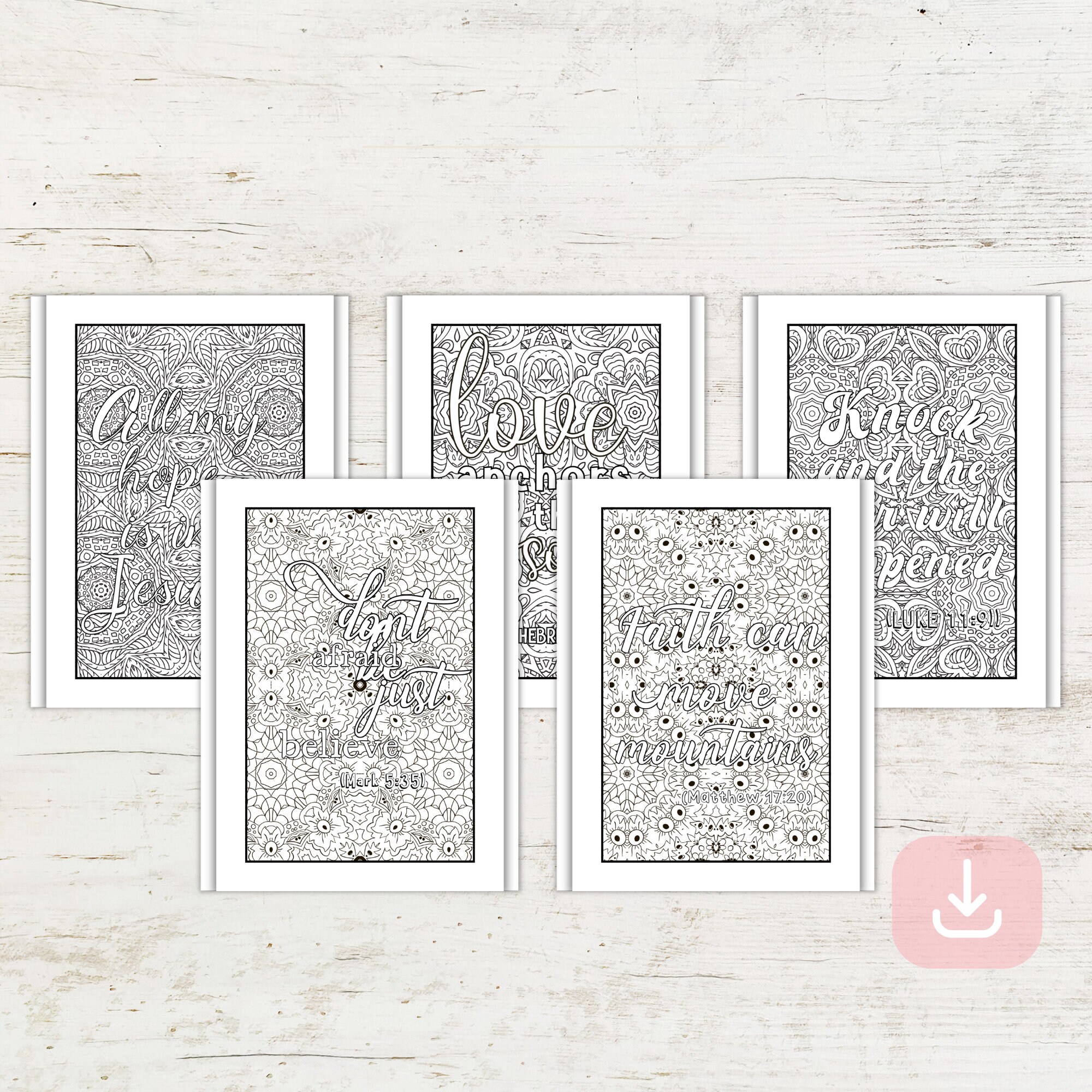 15 Bible Verse Coloring Sheets Meditate on Gods Word as You Color and ...