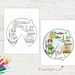 6 Truths of Who I Am in Christ Jesus Coloring Wheel, Printable Bible ...