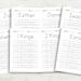 Names Tracing Sheet Handwriting Practice Biblical Book Names Tracing ...