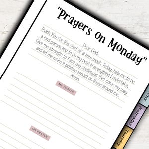 My Daily Prayers Book, Prayers for Kids, Daily Prayers, Bible, Sunday ...