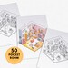 50 Pocket Room Cute Coloring Book Easy Coloring Pages for - Etsy