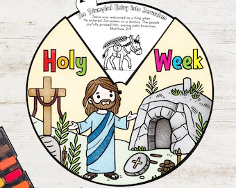Holy Week Printable - Etsy