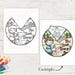 The Lost Sheep Coloring Wheel, Coloring Wheel, Printable Bible Activity ...