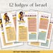 The 12 Judges of Israel, Bible Studies for Children, History of the 12 ...