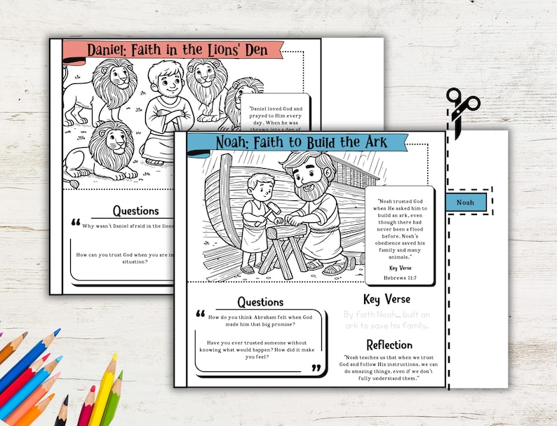 Heroes of Faith Book, Bible Studies for Children, Biblical Heroes ...