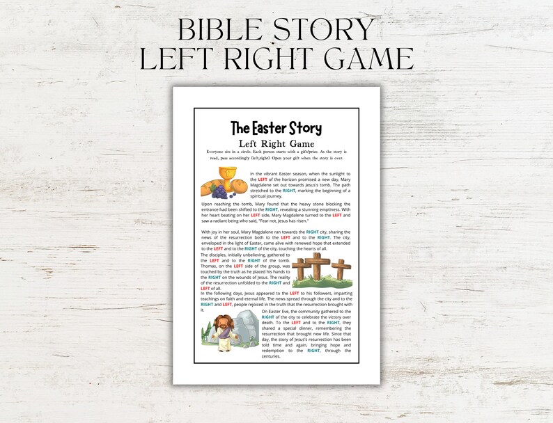 Easter Activities Pages, Easter Story for Kid, Sunday School Craft ...