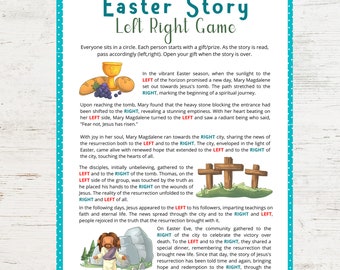 Left Right Bible | Left Right Bible Game | Bible Left Right Game ...