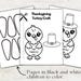 Thankful Turkey Craft for Kids, Thanksgiving Activity, Gratitude ...