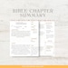Printable Bible Chapter Summary Template: Organize Your Bible Study ...