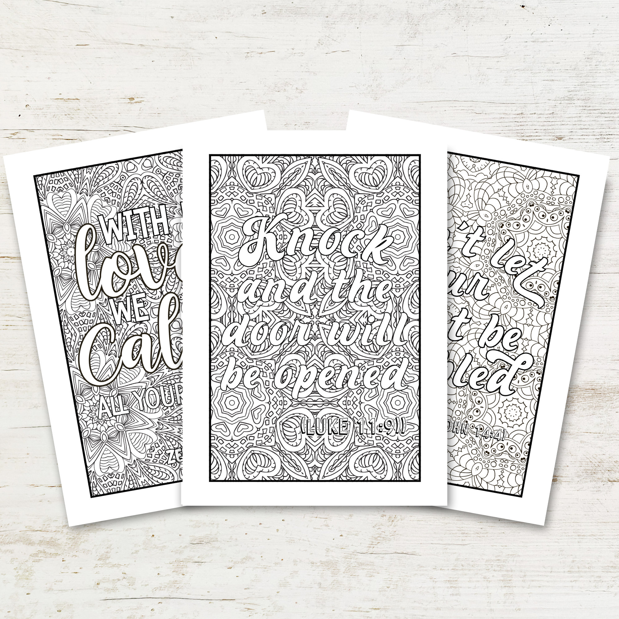 15 Bible Verse Coloring Sheets Meditate on Gods Word as You Color and ...