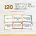 120 Tarjetas De Trivia De La Biblia ESPAÑOL | Preguntas De Trivia Bíblica | Curiosidades De La ...