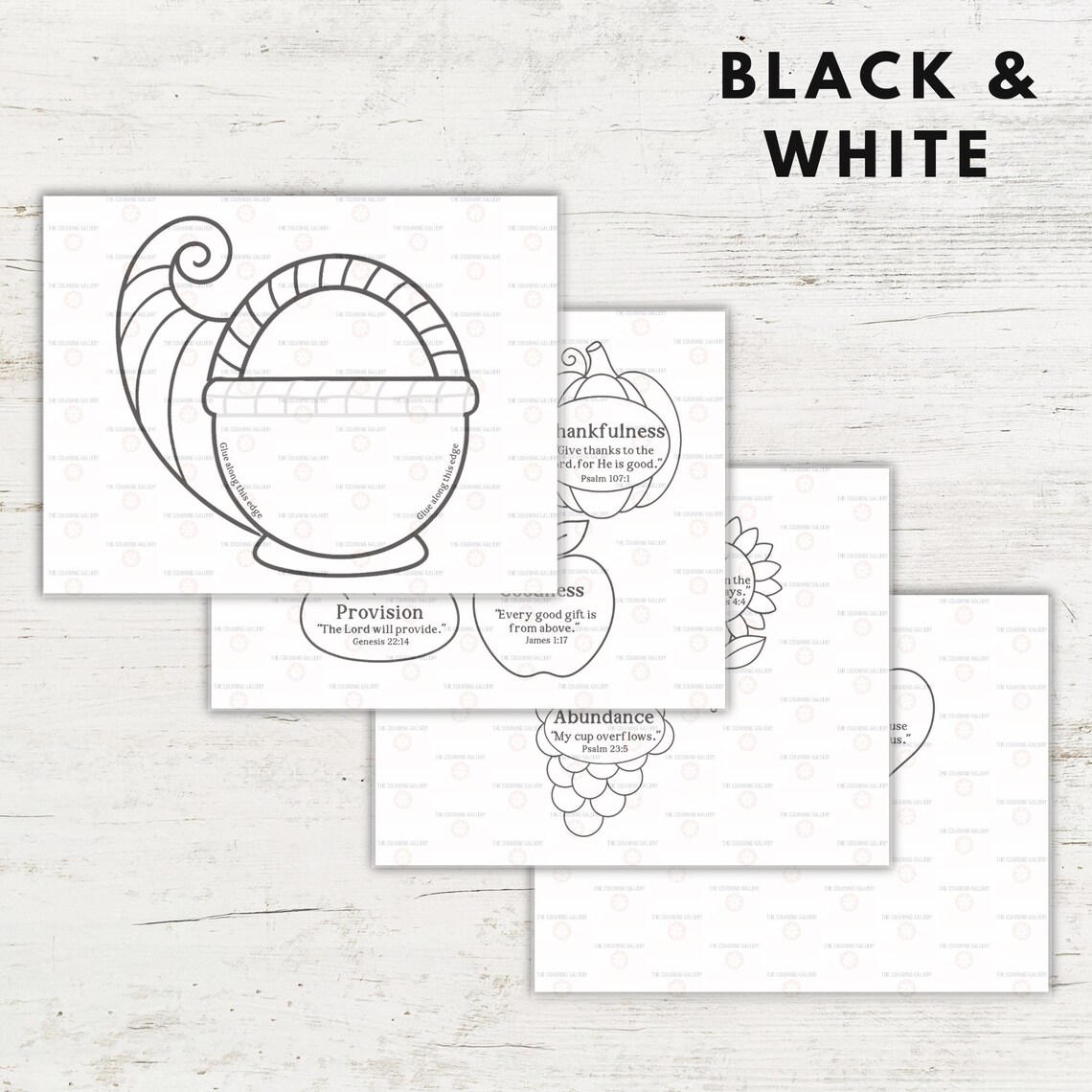 Cornucopia of God’s Blessings Pocket Craft | Thanksgiving Bible ...