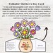 Foldable Mother’s Day Card, Printable Activity, Christian Mother’s Day ...