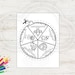The Birth of Jesus Coloring Wheel, Nativity Story Coloring Wheel ...