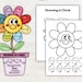 Growing in Christ Craft Activity for Kids, Bible Printable Activity ...
