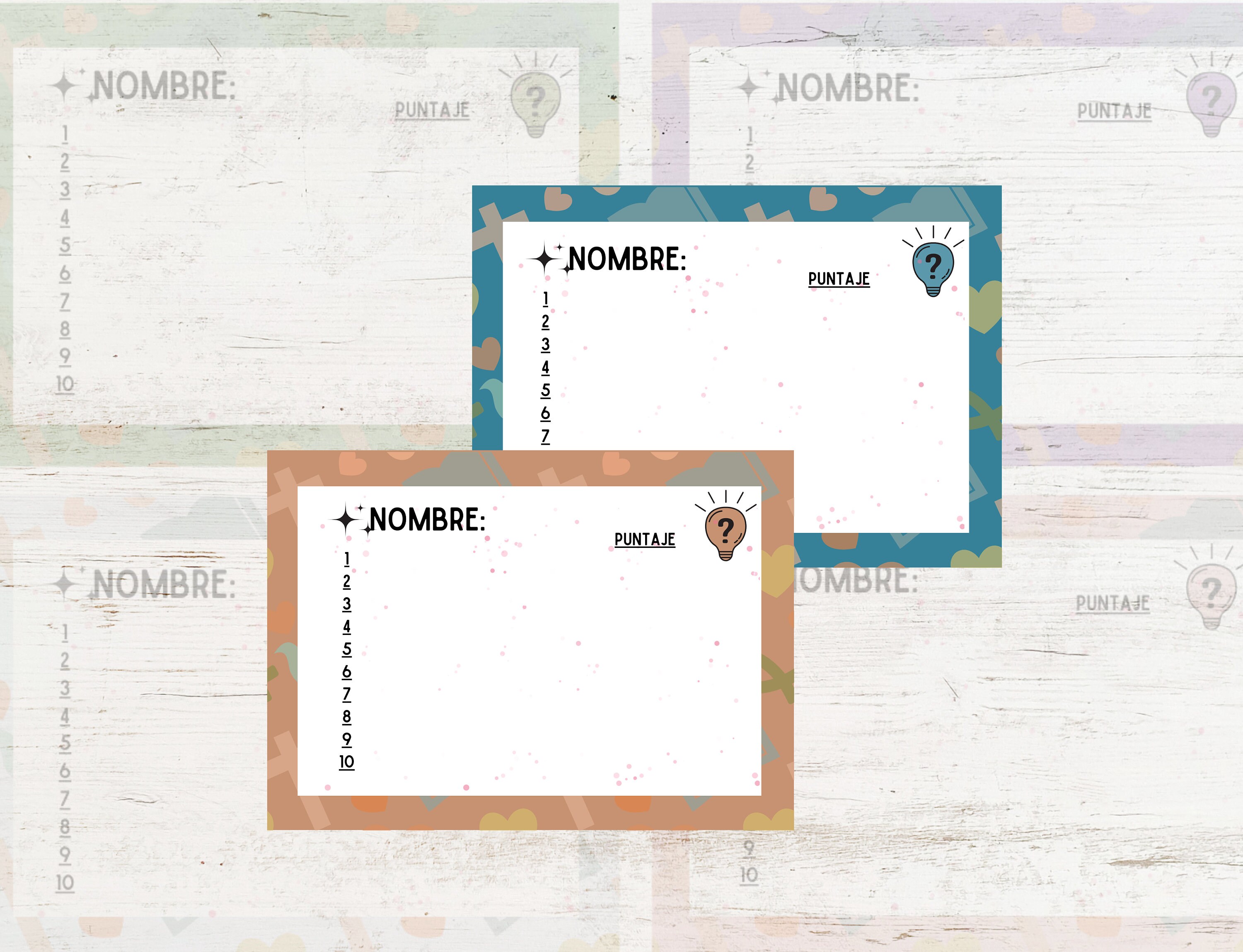 552 Bible Trivia Cards in SPANISH Bible Trivia Questions Bible Trivia ...