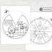 Queen Esther Coloring Wheel, Queen Esther Story Coloring Wheel ...
