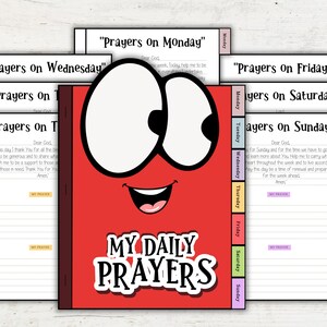My Daily Prayers Book, Prayers for Kids, Daily Prayers, Bible, Sunday ...