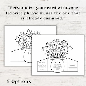 Foldable Mother’s Day Card, Printable Activity, Christian Mother’s Day ...