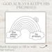 God's Promises | Rainbow Craft | Sunday School Lesson | Kids Printable ...