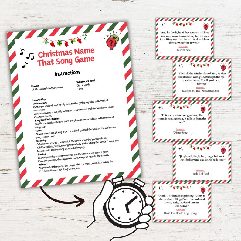 Christmas Name That Song Game | Christmas Carols Game | Christmas ...