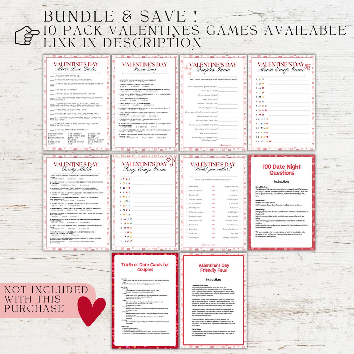 Valentines Day Friendly Feud Valentines Day Party Game Valentines ...