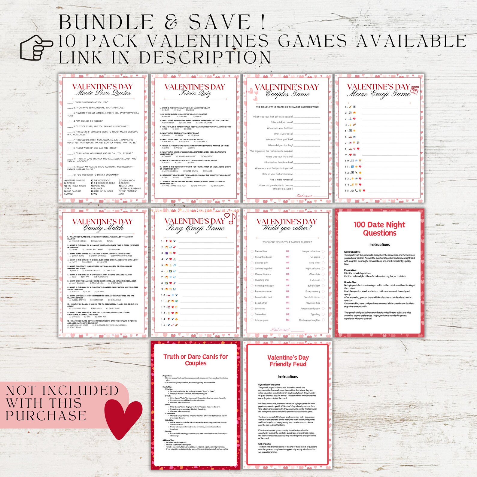 Valentines Day Friendly Feud Valentines Day Party Game Valentines ...