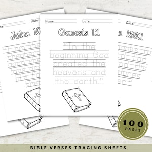 Names Tracing Sheet Handwriting Practice Biblical Book Names Tracing ...