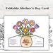 Foldable Mother’s Day Card, Printable Activity, Christian Mother’s Day ...