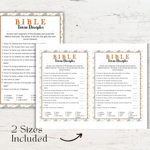 Bible Games, Trivia Disciples Game | Bible Games for Kids, Bible Games ...