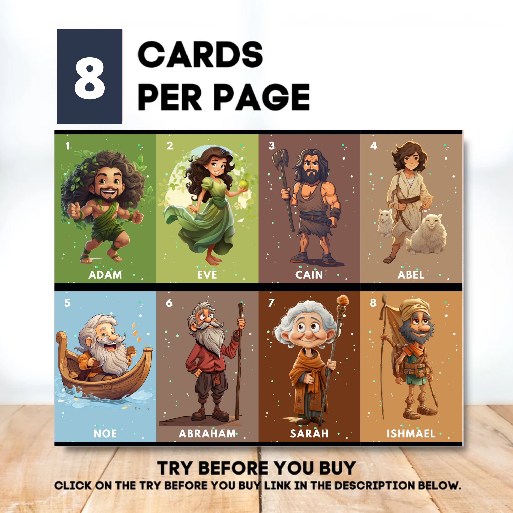 Christian Bible Lottery Game Bingo Bible Bible Edition Game Bible ...