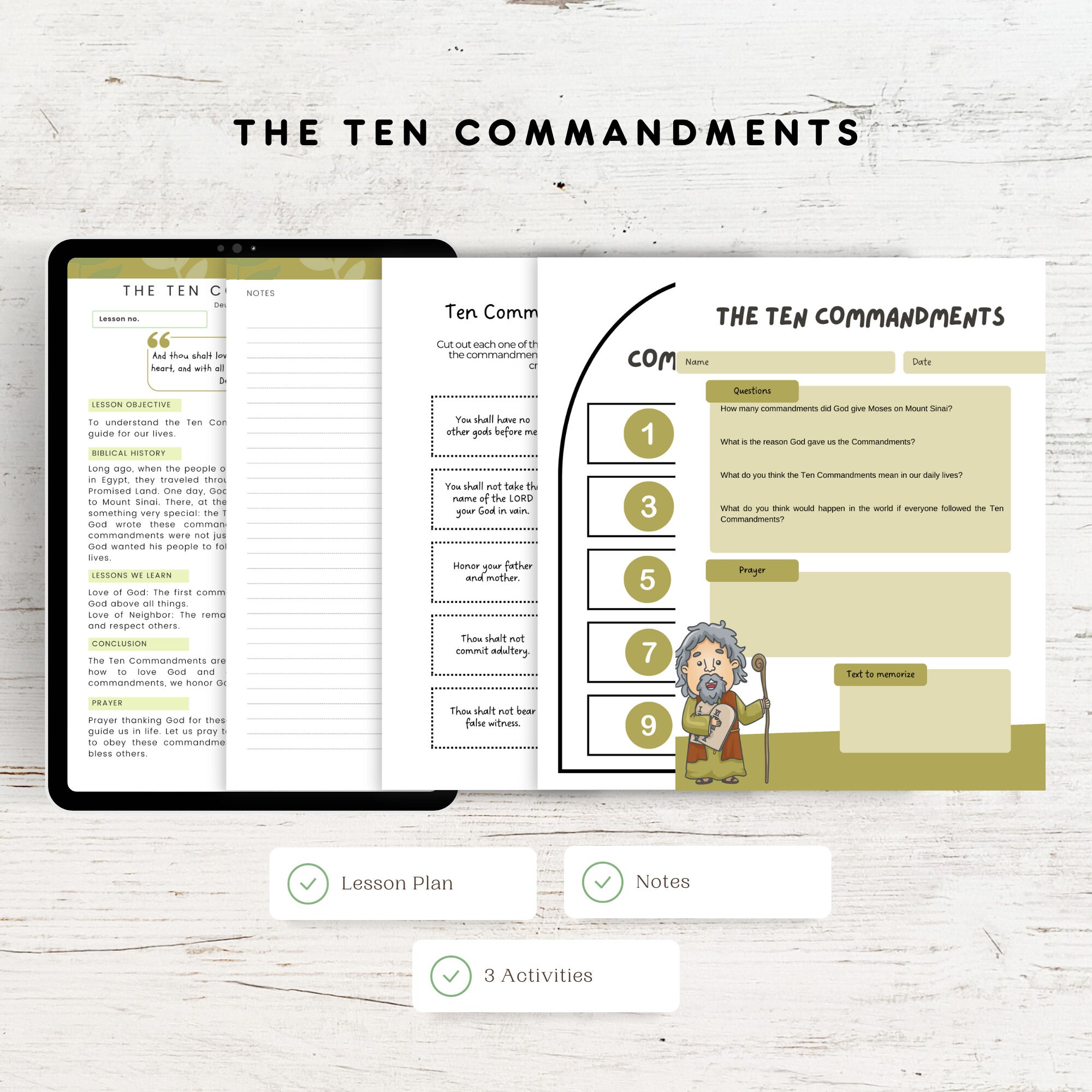 5 Lesson Plans and Interactive Activities for Sunday School Teachers ...