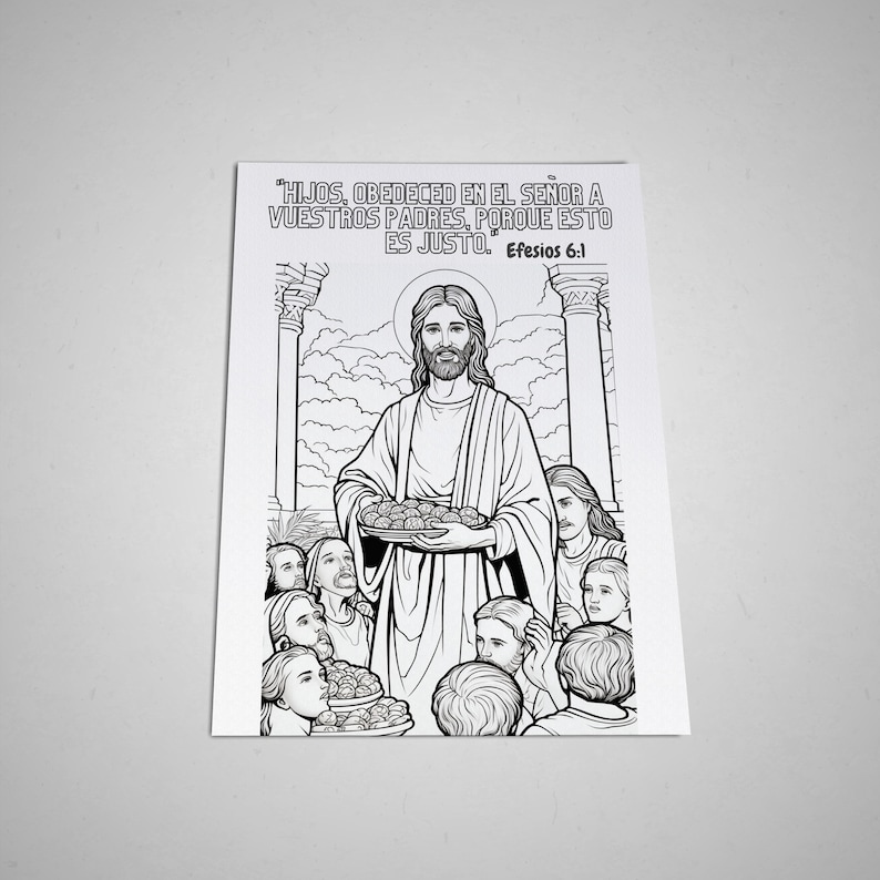 75 SPANISH Bible Verses to Color, Bible Verses to Color, Faith Based ...