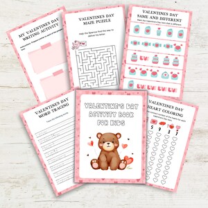 25 Printable Valentine's Day | Kid's Activities | Valentine's Day ...