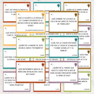 120 Tarjetas De Trivia De La Biblia ESPAÑOL | Preguntas De Trivia ...