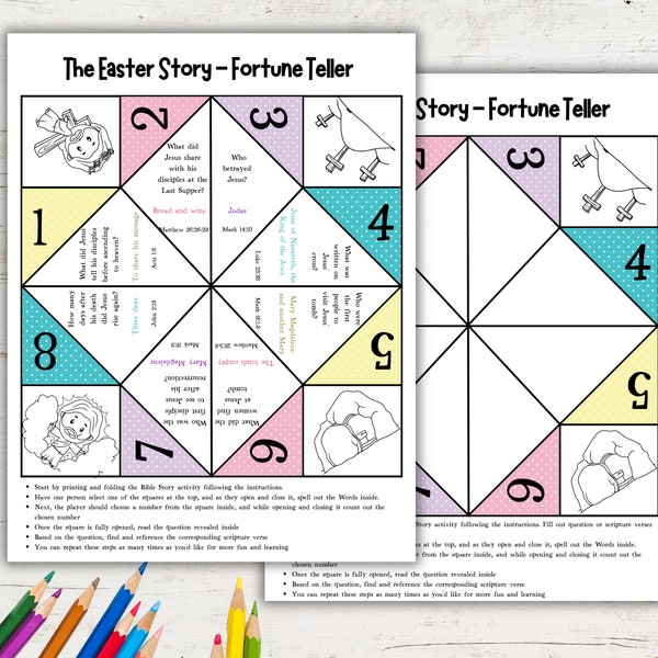 Cootie Catcher - Etsy