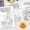 Old Testament Books Bible Text Coloring Pages in ENGLISH Sunday School ...