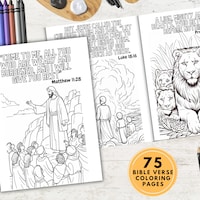 Old Testament Books Bible Text Coloring Pages in ENGLISH Sunday School ...