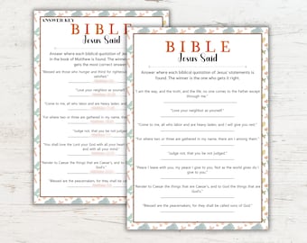 Bible Games, Bible Riddles, Bible Who Am I Riddles, Sunday School Games ...