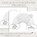 God's Promises | Rainbow Craft | Sunday School Lesson | Kids Printable ...