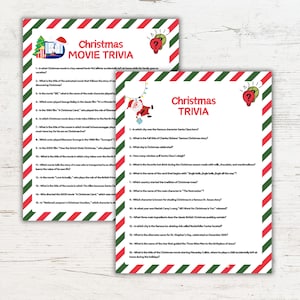 Printable Christmas Game Bundle | Christmas Party Games | Christmas ...