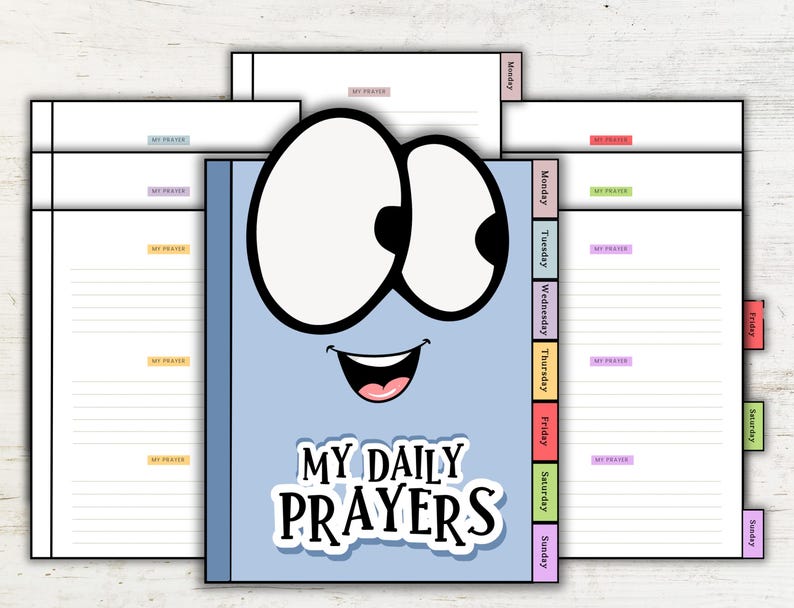 My Daily Prayers Book, Prayers for Kids, Daily Prayers, Bible, Sunday ...