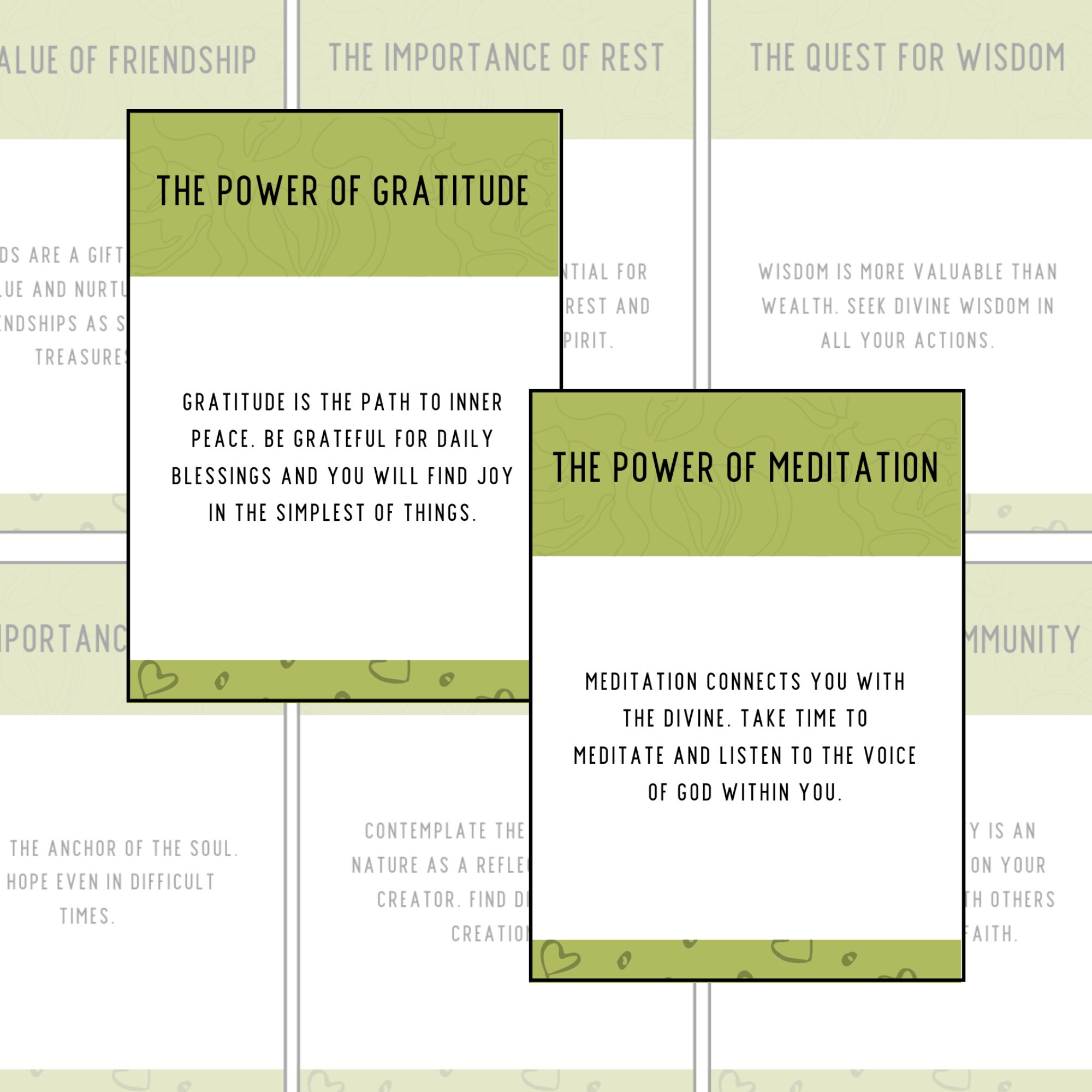 365 Daily Cards Inspirational Faith & Hope Inspirational Faith-based ...