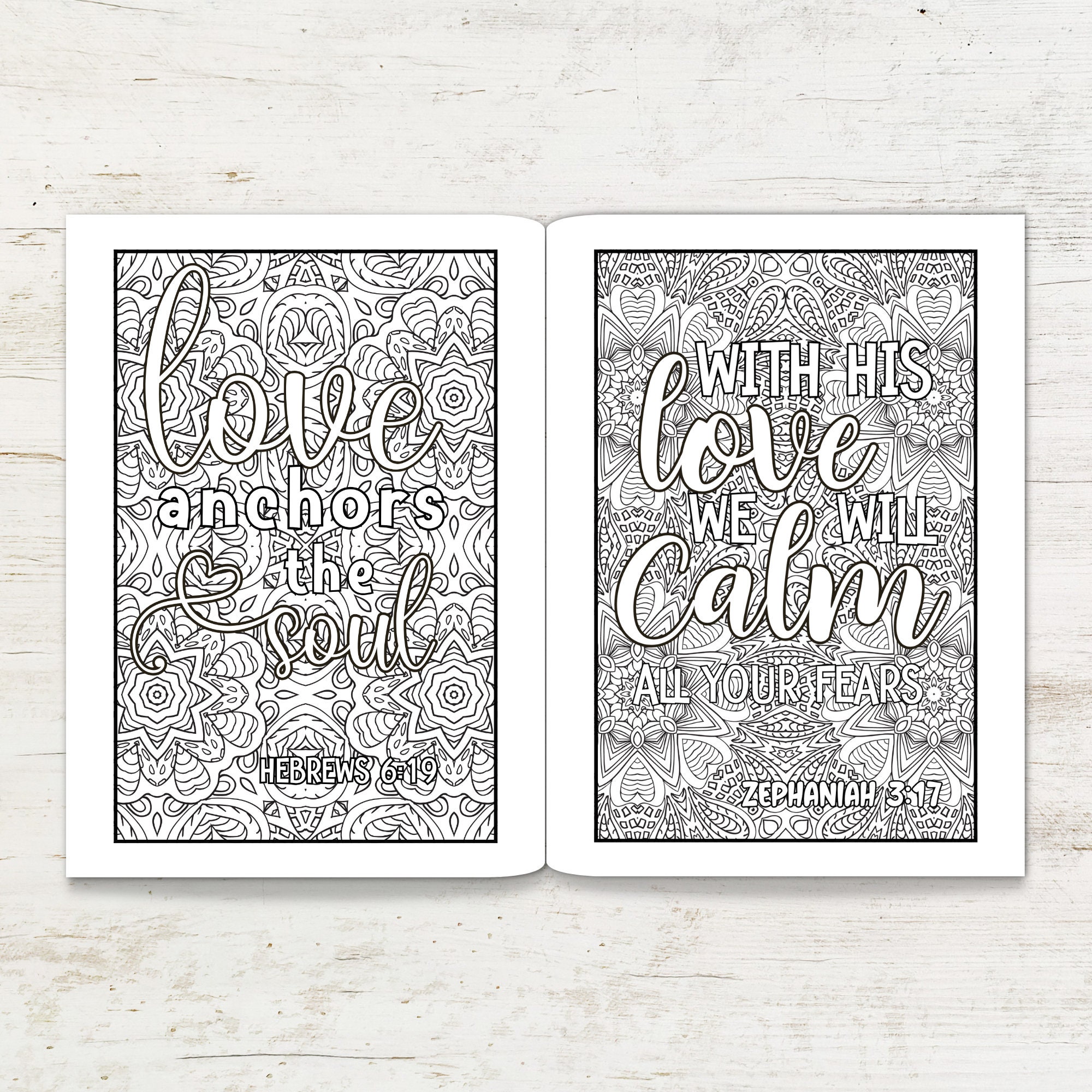15 Bible Verse Coloring Sheets Meditate on Gods Word as You Color and ...