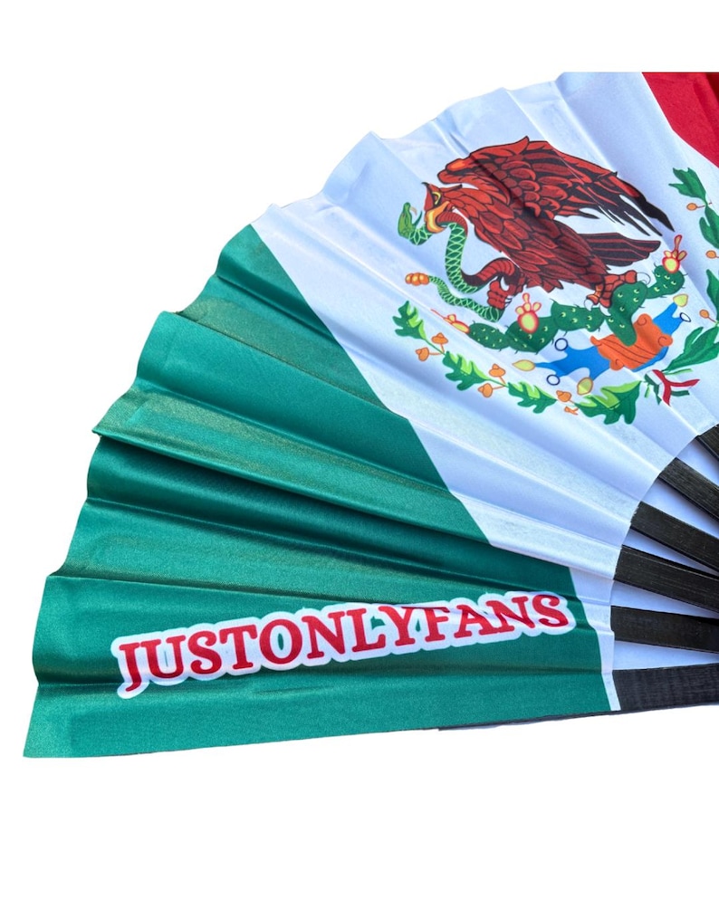 Mexico Rave Hand Fan | Hand Fans | Festival/events | Culture | Bamboo ...